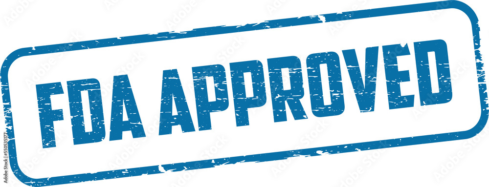 FDA Approved Food and Drug Administration stamp, symbol, label, badge ...