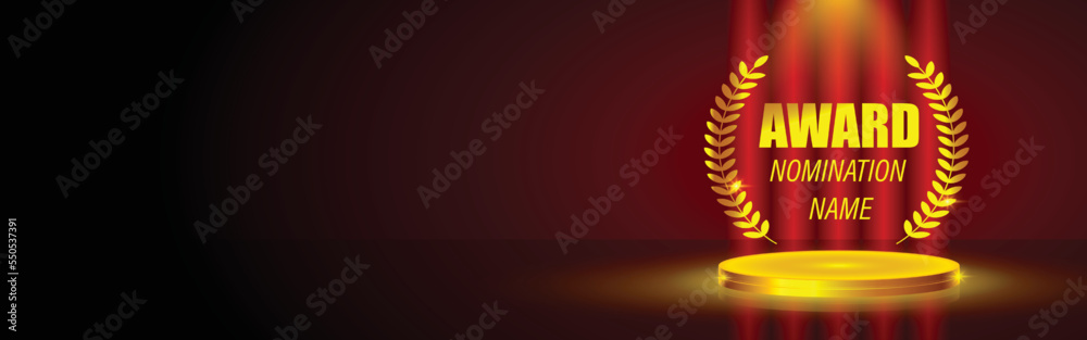 1st position golden template for competition, position, award, place ...