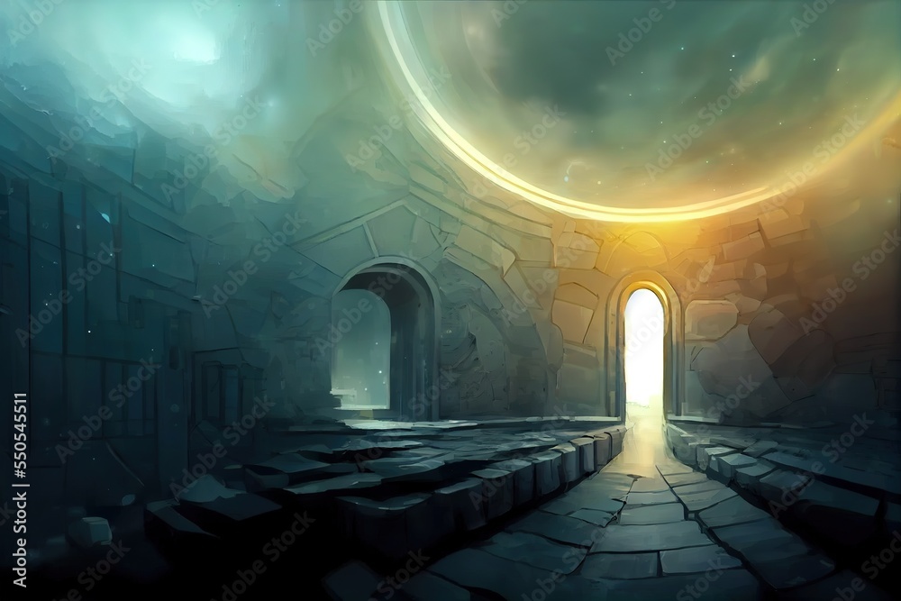 A Mystery Door Connect Time and Space. The Gate of Multi Parallel ...