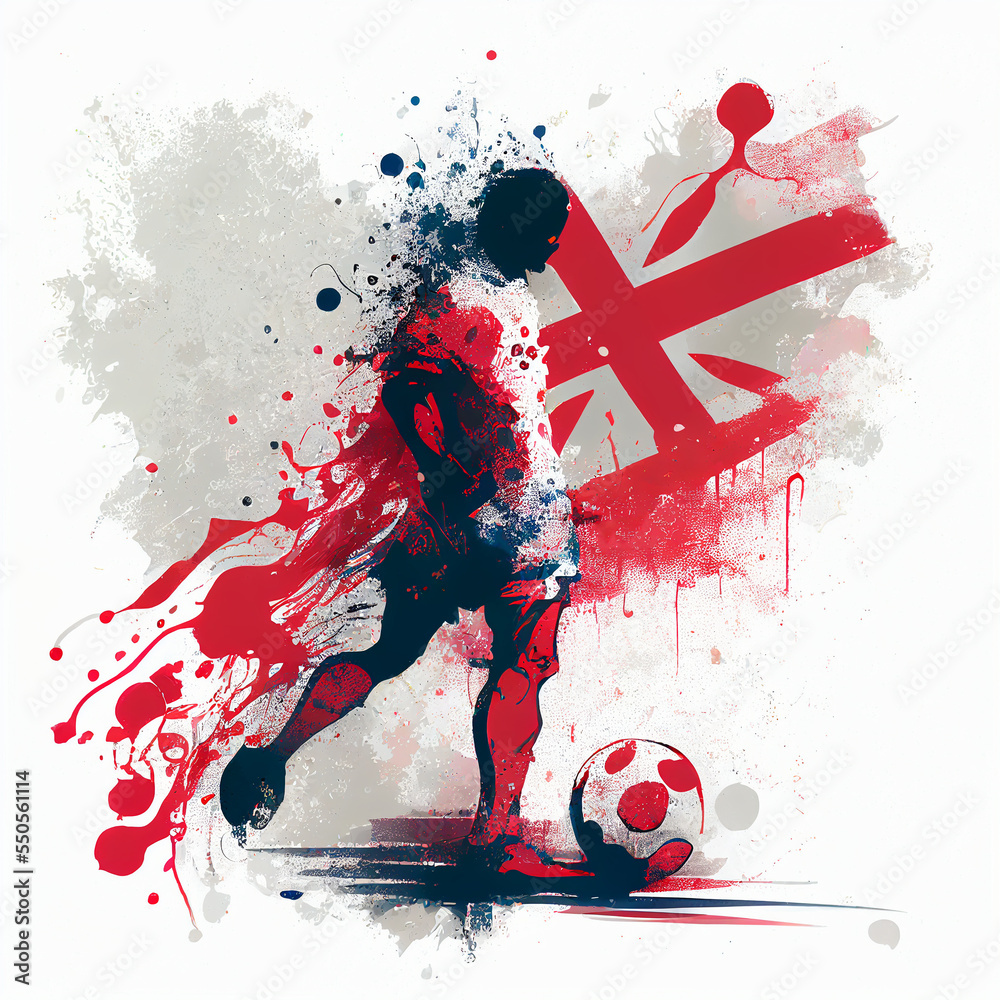 England national football player. English soccer team. England soccer ...