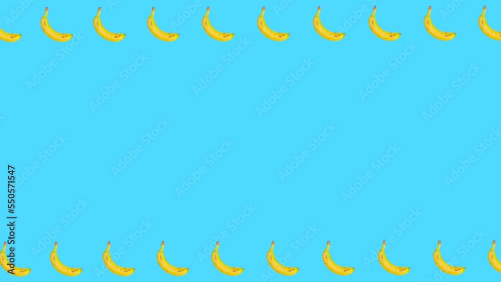 fruity blue background for inserting text or a frame with a moving row ...