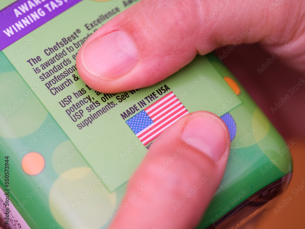 Tambov, Russian Federation - July 29, 2022 A close-up shot of a green ...