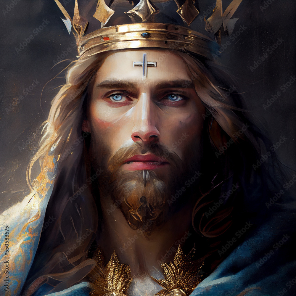 Jesus Gold Crown