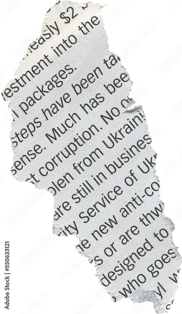 Torn Paper with Text Stock Photo | Adobe Stock