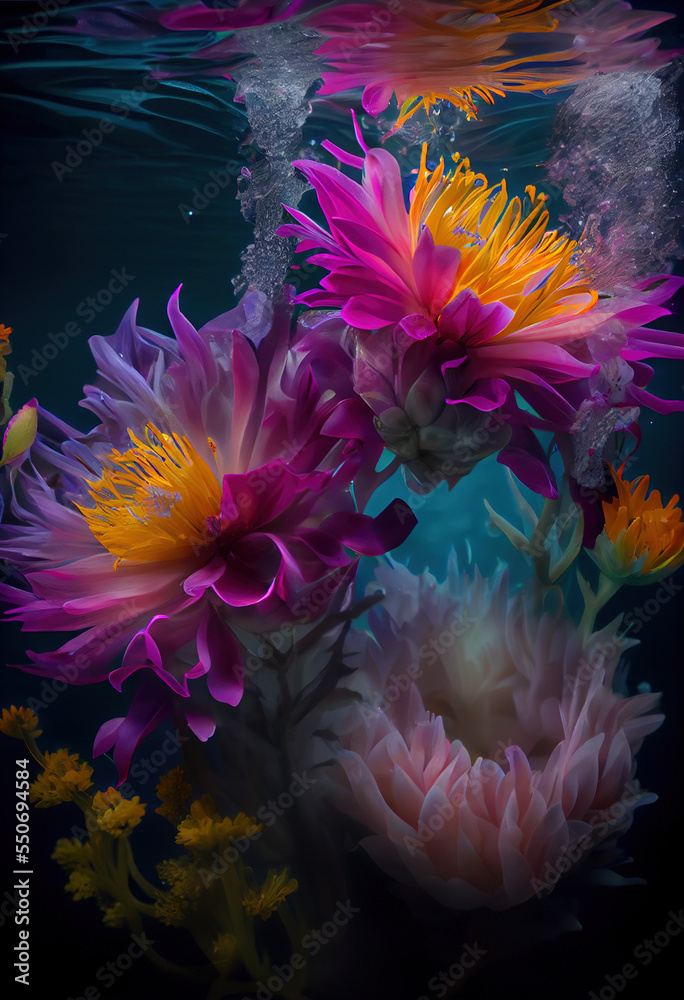 Underwater Flower