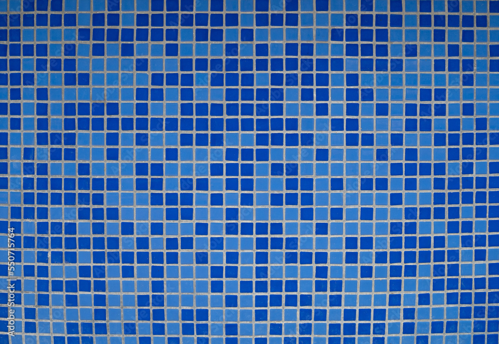 Blue tile square ceramic background Stock Photo | Adobe Stock