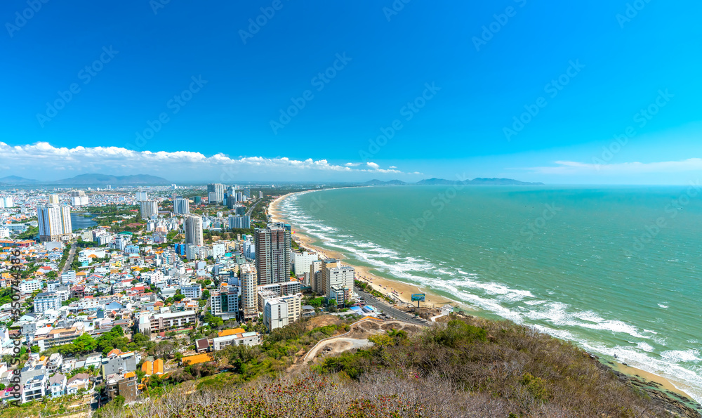 Vung Tau City Aerial View Vung Tau Is The Capital Of The Province Since The Provinces Founding