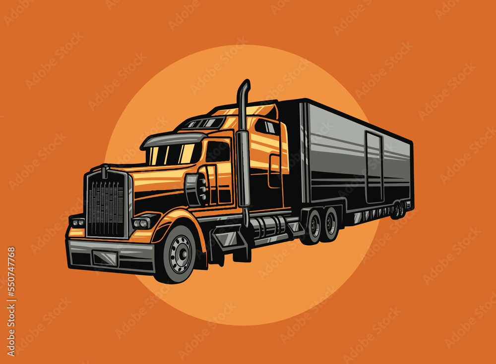 truck vector illustration Stock Vector | Adobe Stock