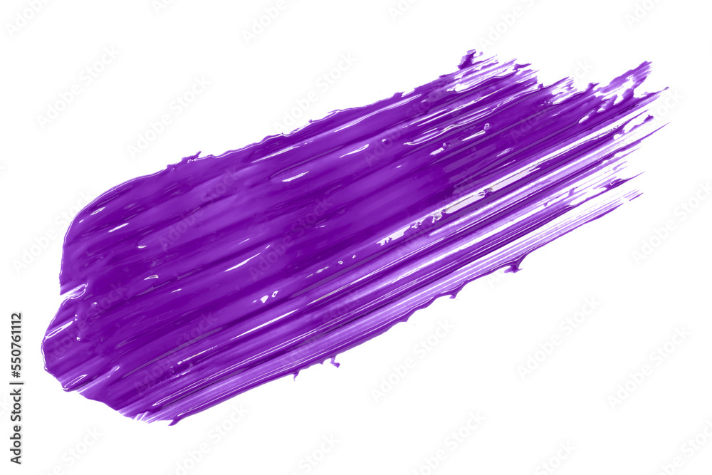shiny purple brush isolated on transparent background purple watercolor ...
