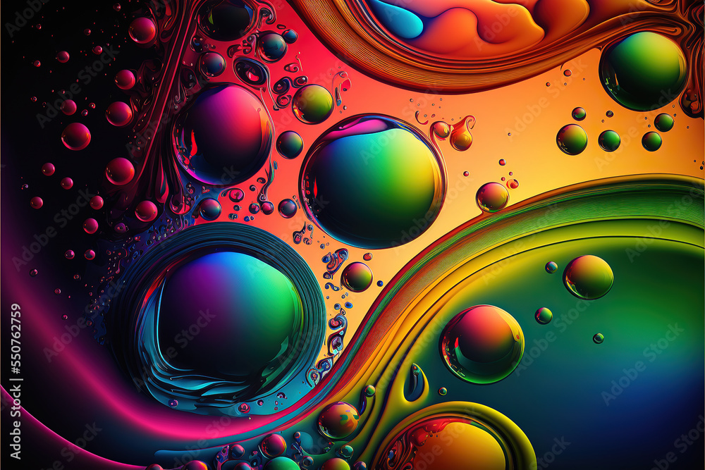 abstract background oil and water, oil and water element, oil and water ...