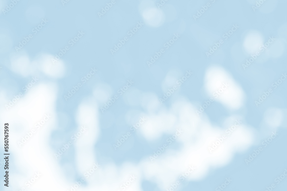 Abstract light blue blur bokeh for background, light blur on high light ...