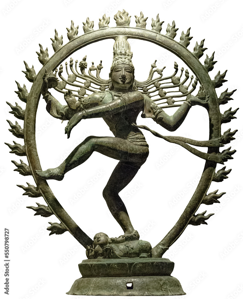 Isolated PNG cutout of a statue of Nataraja on a transparent background ...