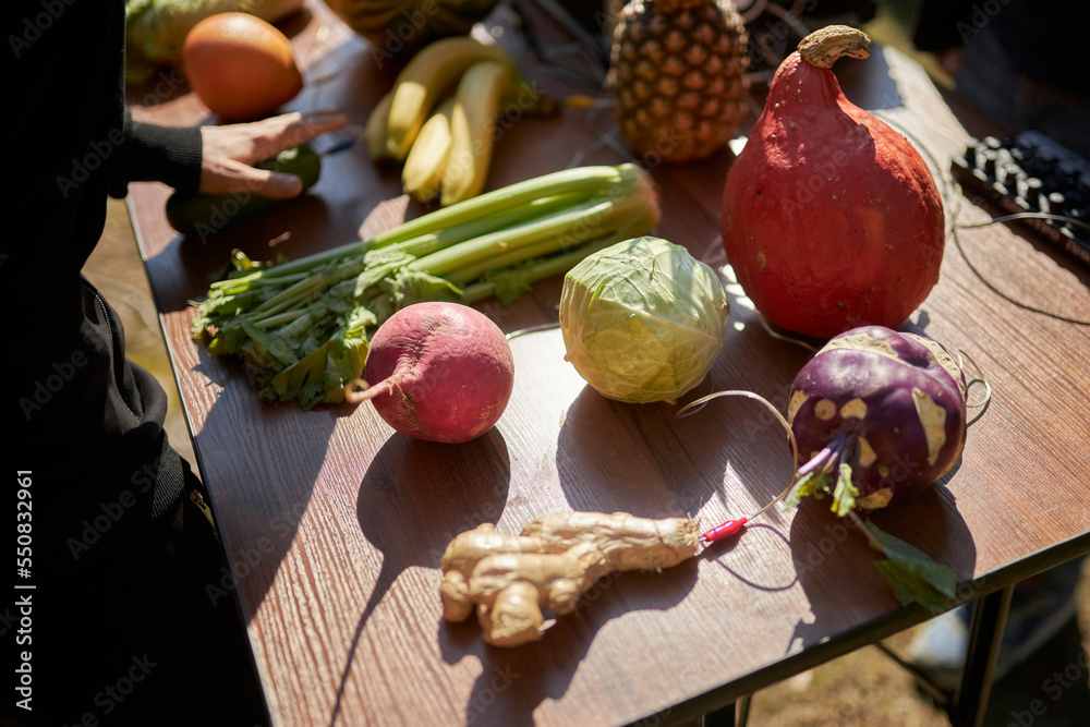 vegetables and fruits - musical instruments. vegetables and fruits are ...