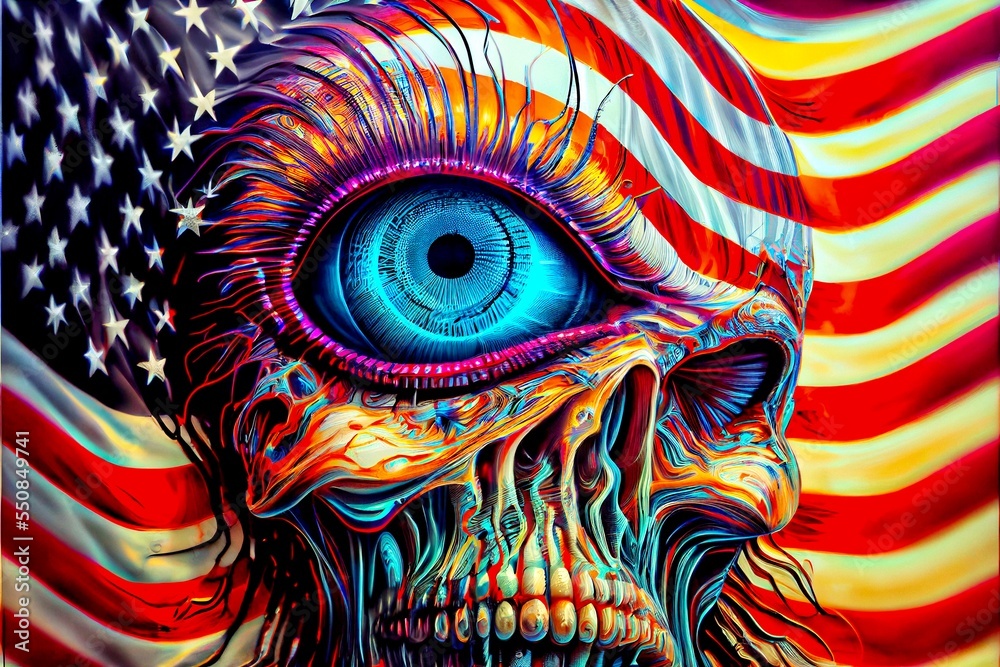 Midjourney render of abstract art wallpaper ilustração do Stock | Adobe ...