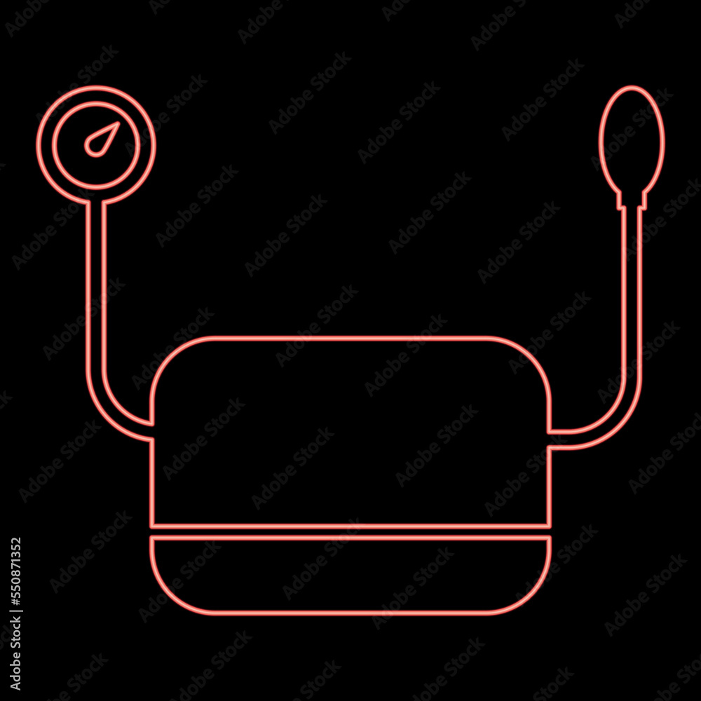 Neon pressure measuring apparatus medical device for measuring blood ... Neon pressure measuring apparatus medical device for measuring blood ...