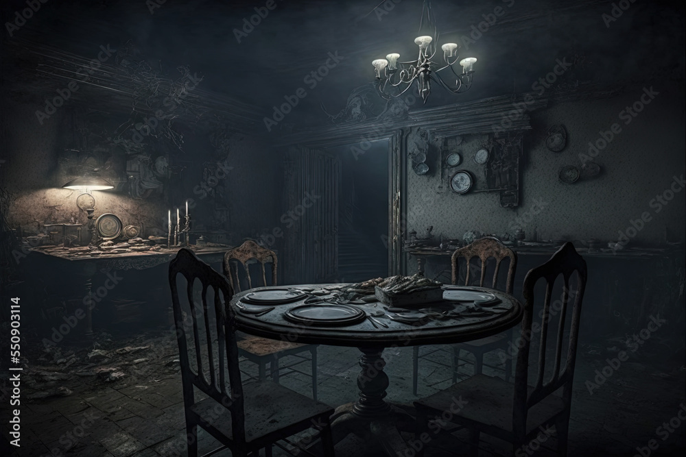 Haunted House Kitchen