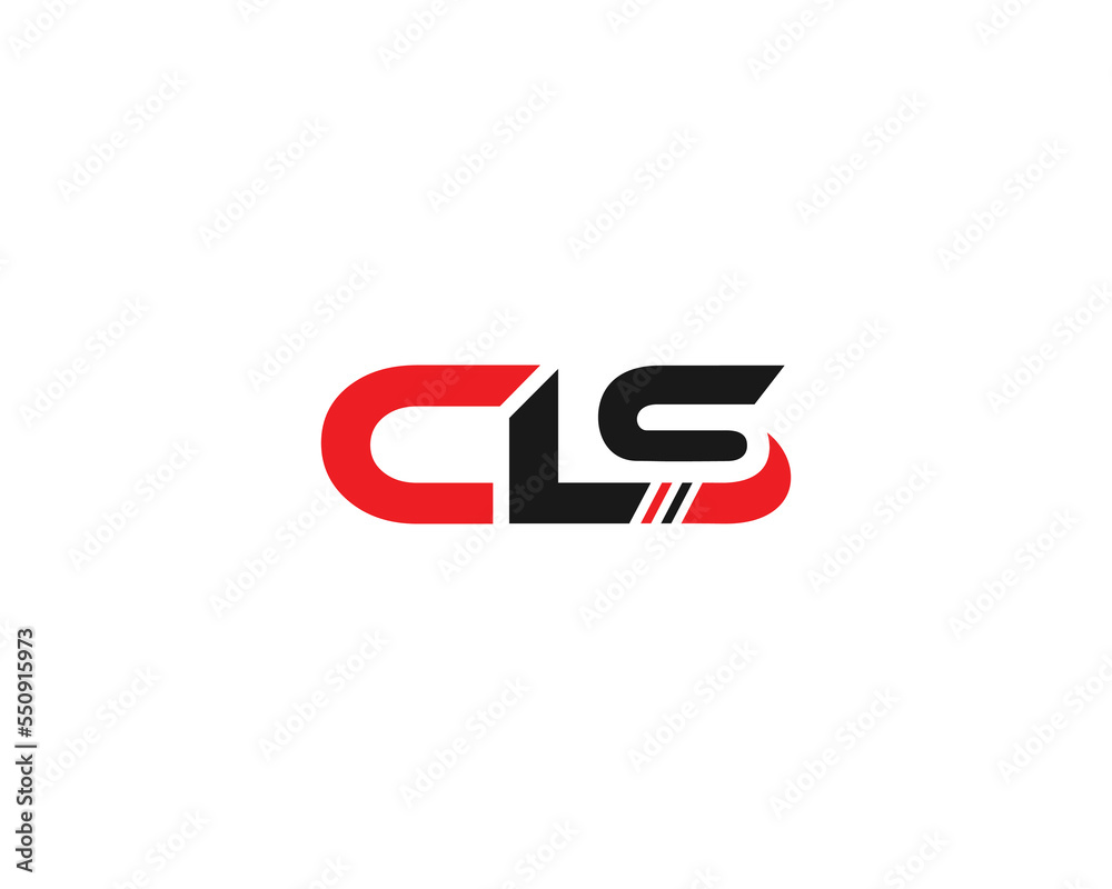Letter CLS Initial Premium Alphabet Logo Design Vector Template. Stock ...