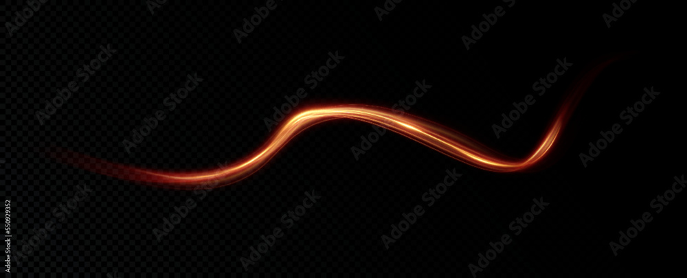 Gold background. wavy lines of fire. light effect. Stock Vector | Adobe ...