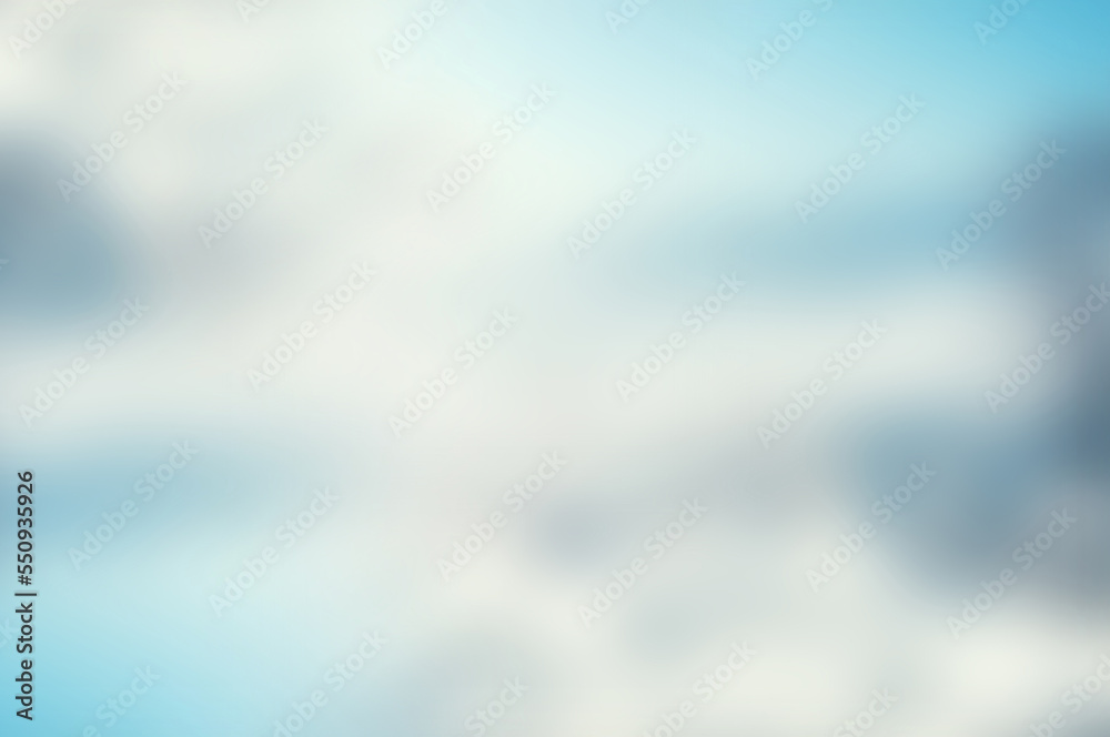 Blue and white abstract blurred background. Blurry dark wallpaper. Blue ...