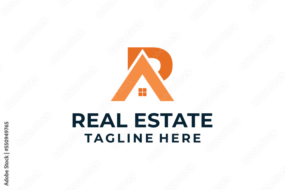 Real estate letter r logo vector design Stock Vector | Adobe Stock