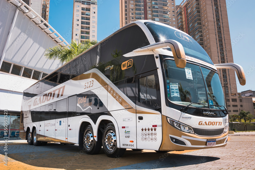 Bus vehicle Comil Campione Invictus DD Volvo B450R 2022 on display at ...