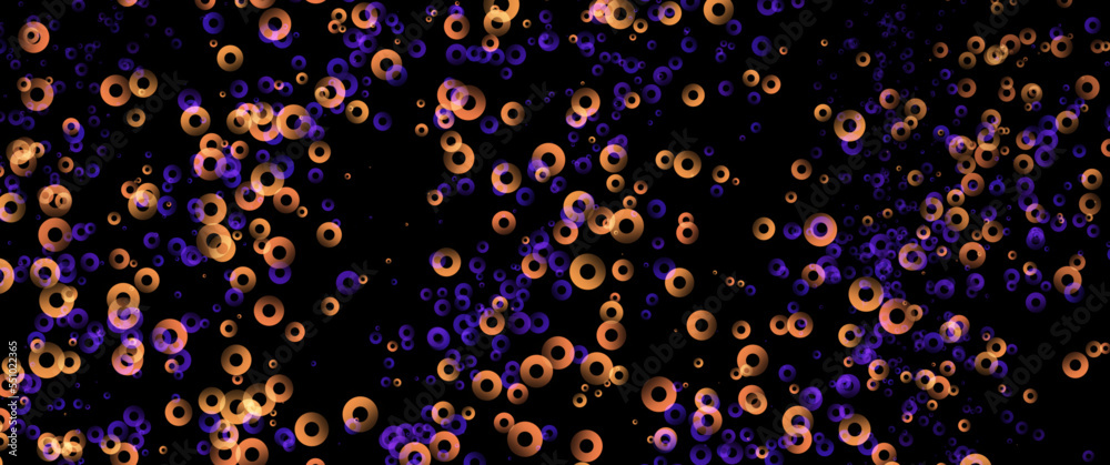 Confetti on black background. Glitter background. Flying colorful shiny ...