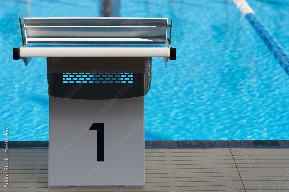 Swimming Pool Starting Platforms