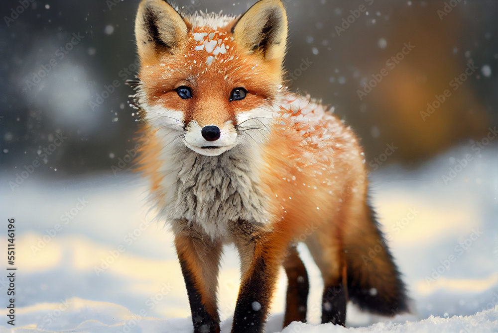Cute Red Fox