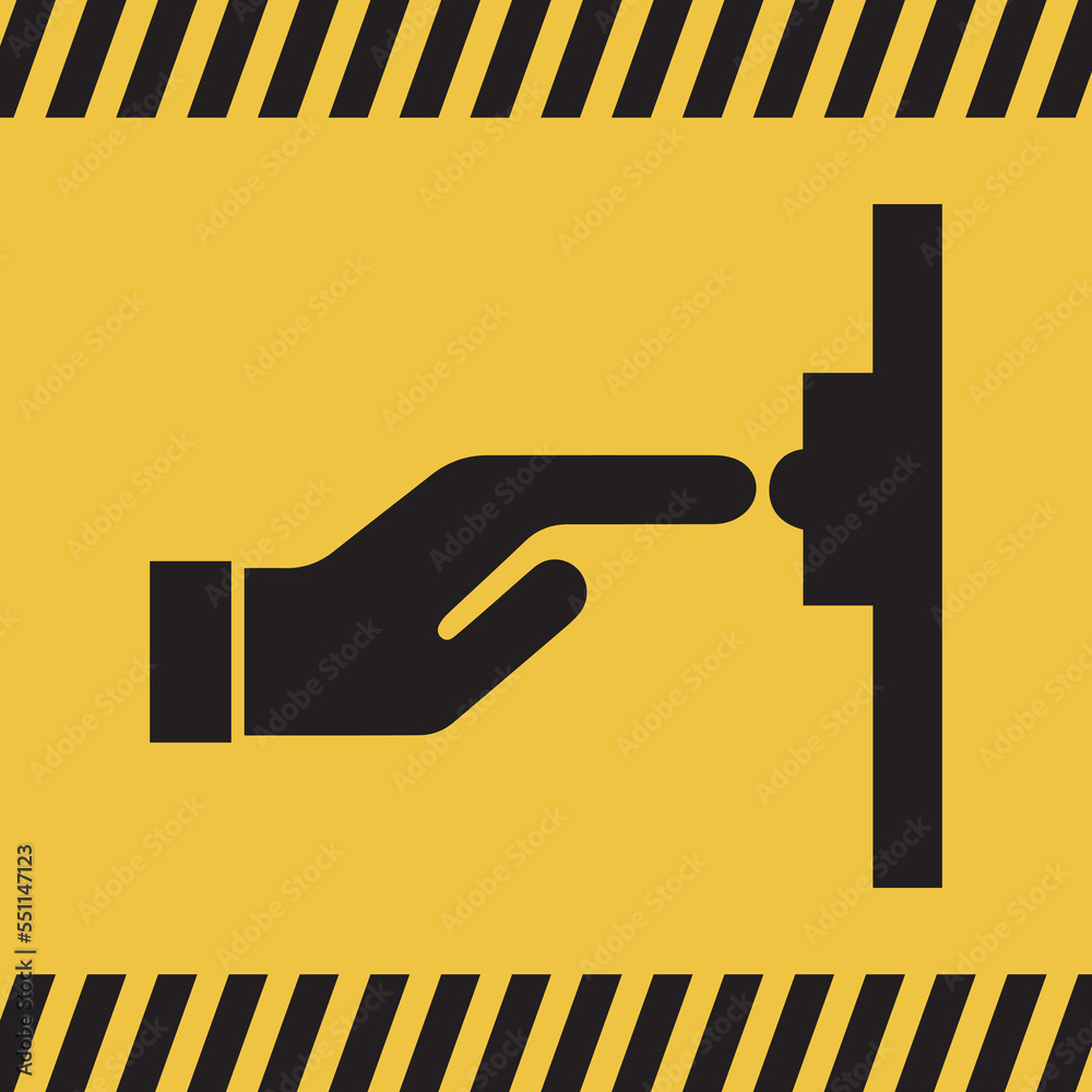 Logo sonner à l'interphone. Stock-Vektorgrafik | Adobe Stock