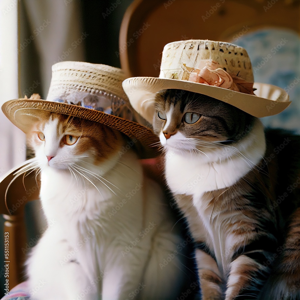 Cats Wearing Hats