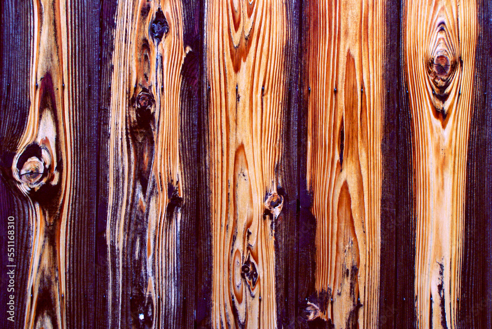 Photo & Art Print Wooden panels of a traditional Japanese house in ...