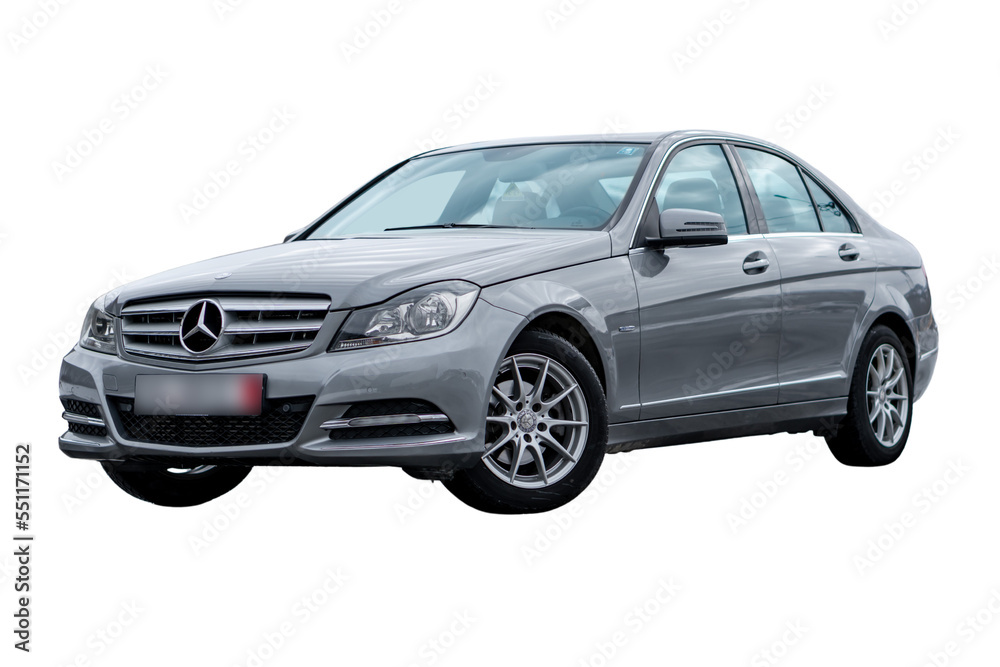 Cluj Napoca/Romania - Octomber 20, 2017: Mercedes Benz W204- year 2011 ...