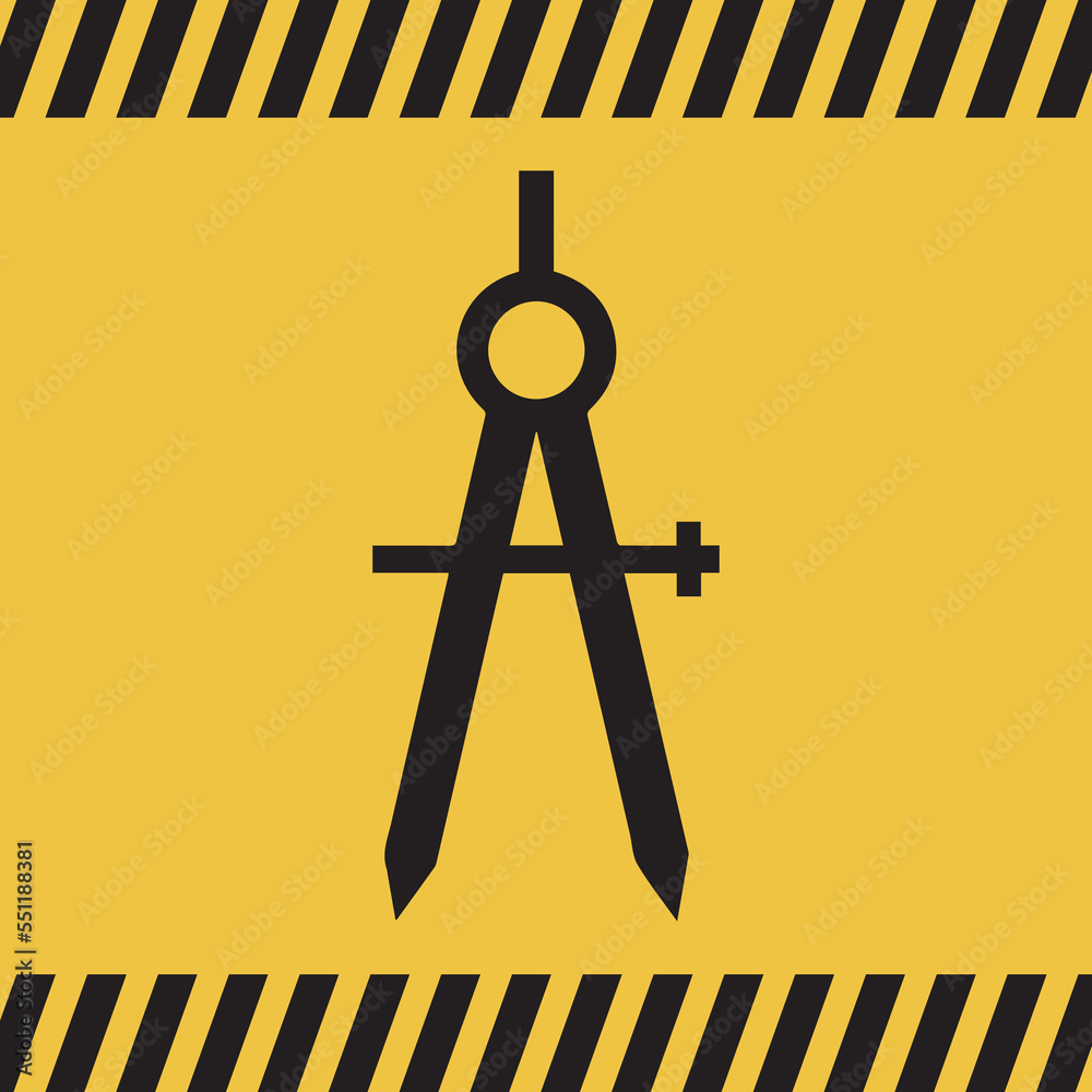 Logo compas. Stock Vector | Adobe Stock