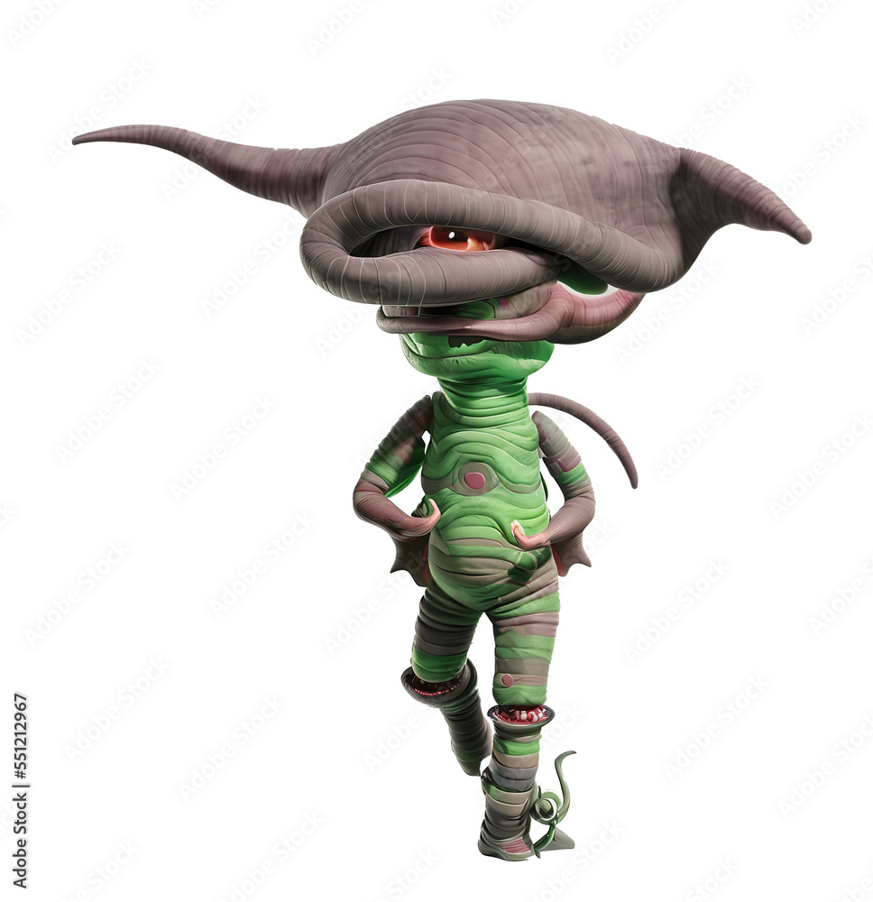 forest Monster cute illustration transparent background png fantasy ...