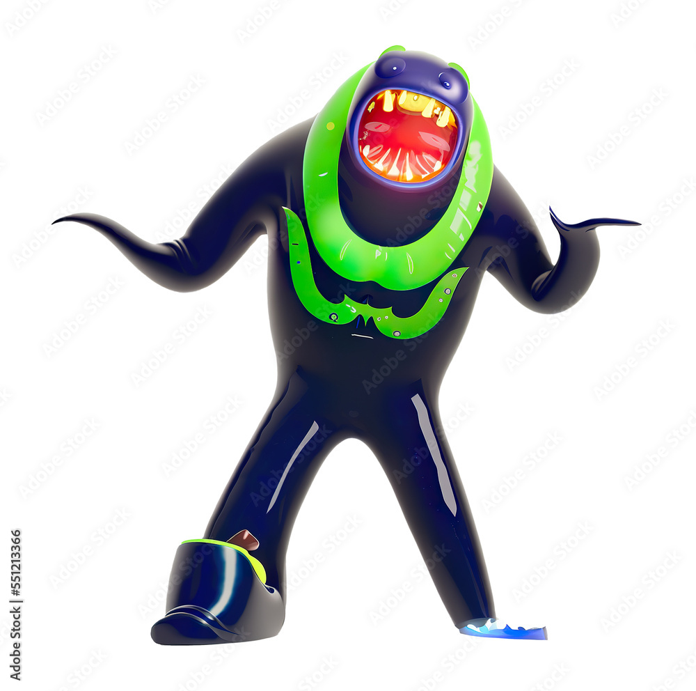 Monster illustration transparent background png sci-fi fantasy scifi ...