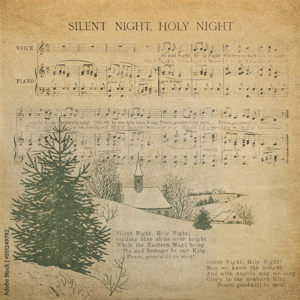 Old Christmas Sheet Music