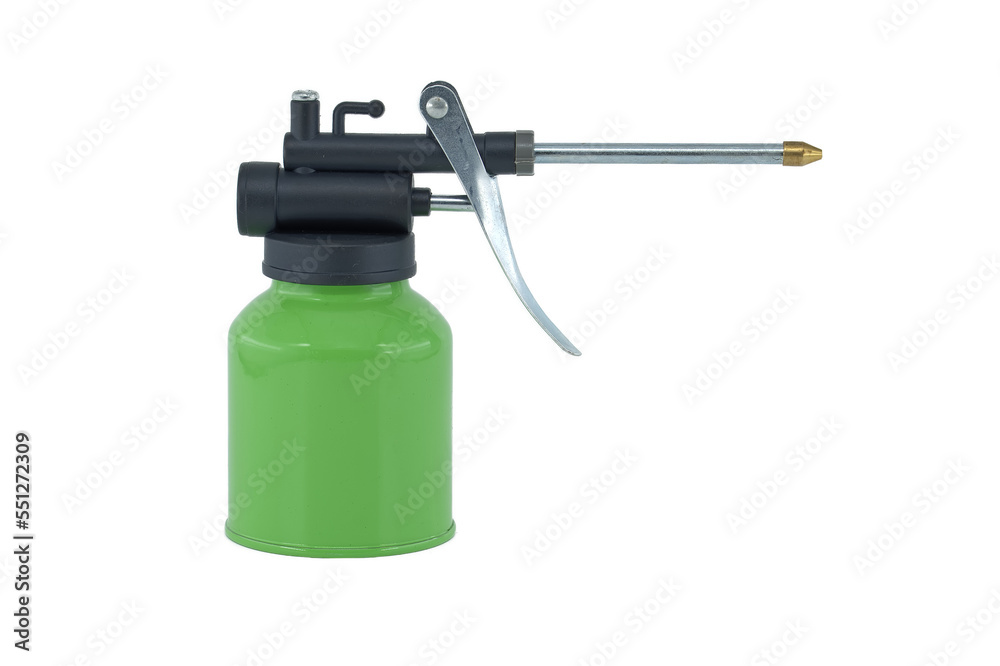 Oil pot grease spray gun on transparent background Stock Photo | Adobe ...