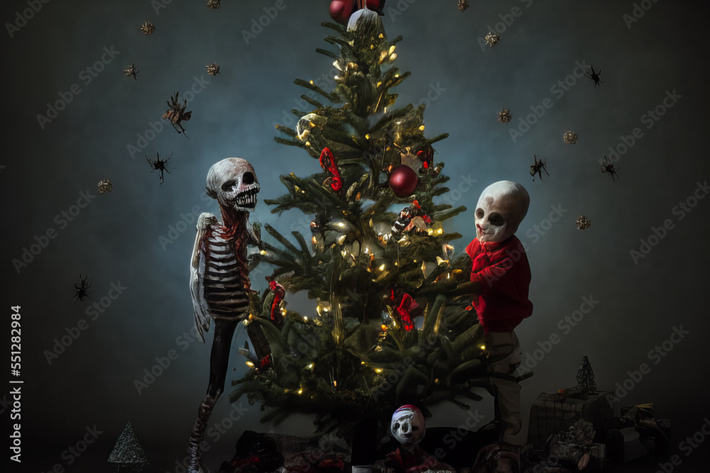 Scary Christmas Tree