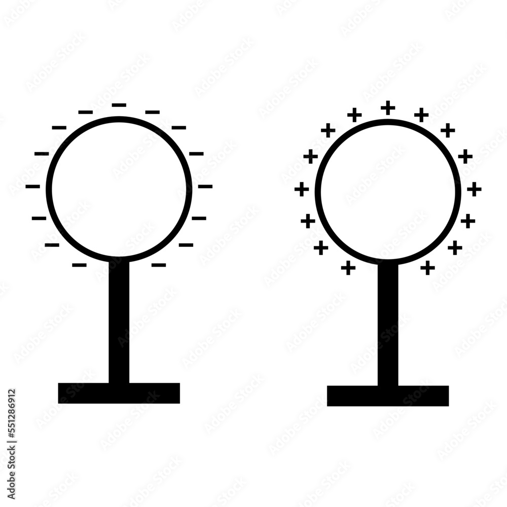Spherical conductor electrostatic induction charge distribution ...