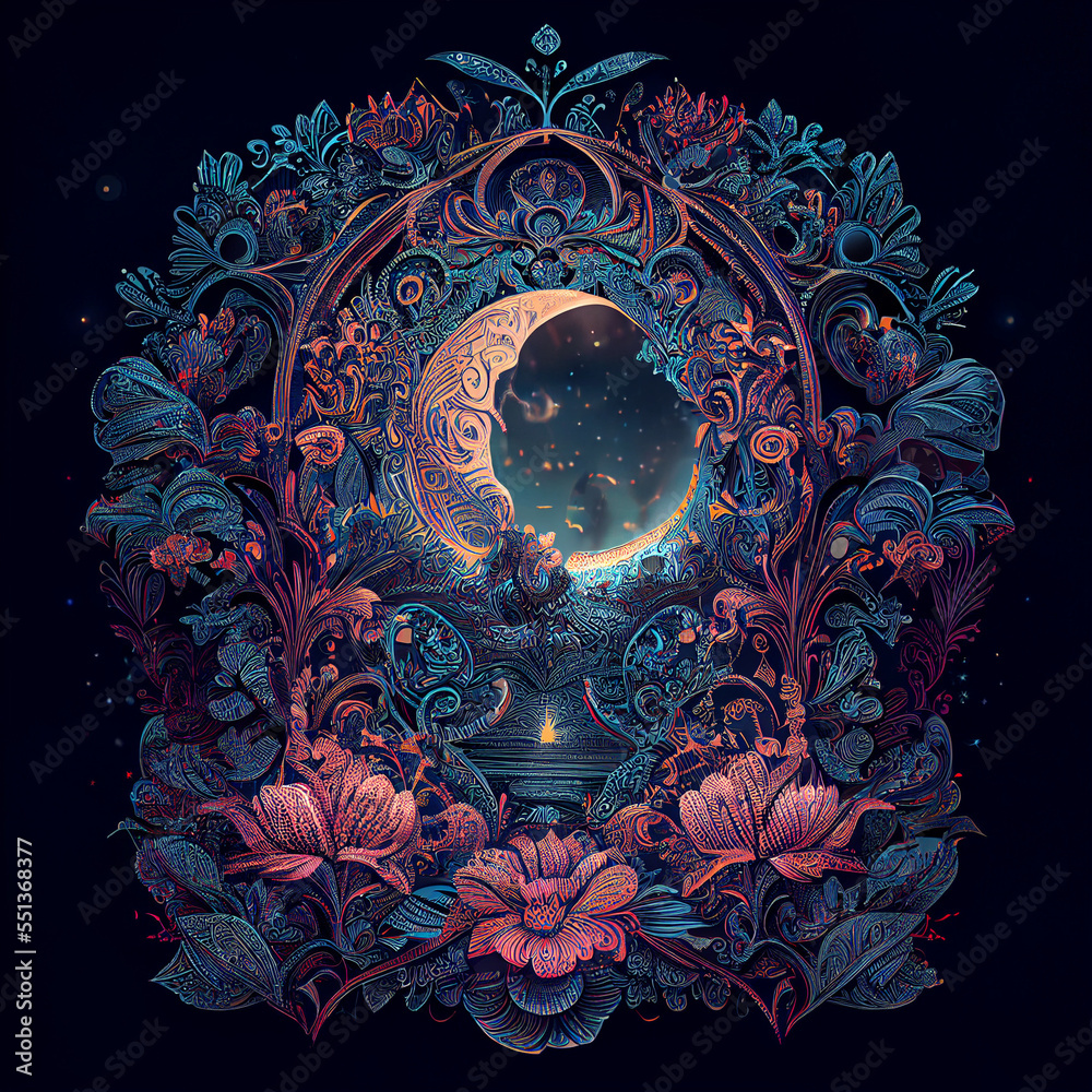 Crescent Moon Fantasy Art