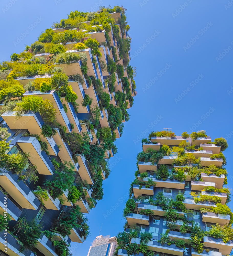 Bosco Verticale in Milan Porta Nuova district also known as Vertical ...