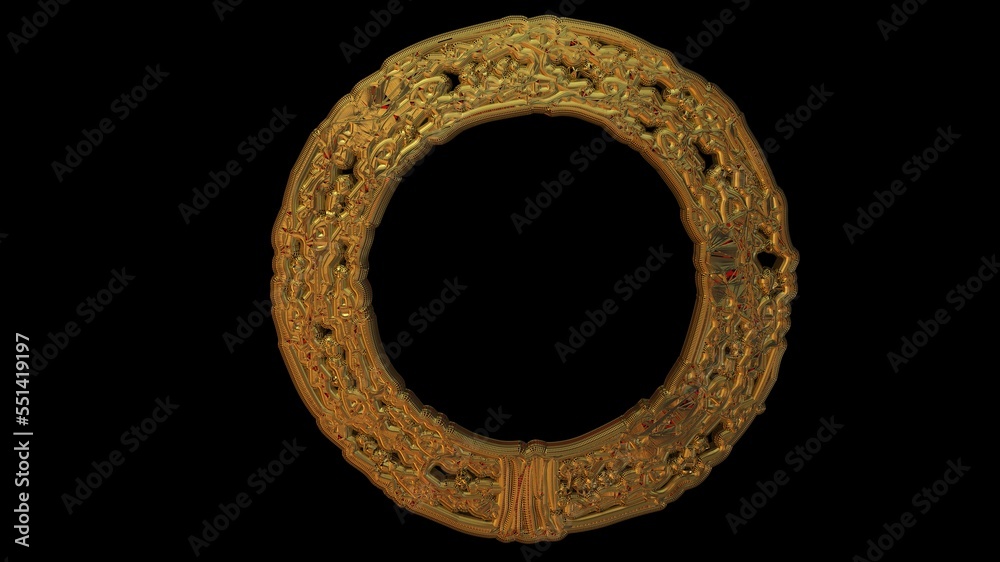 A 3D Illustration of art from the era of the ancient Roman Empire. This ...