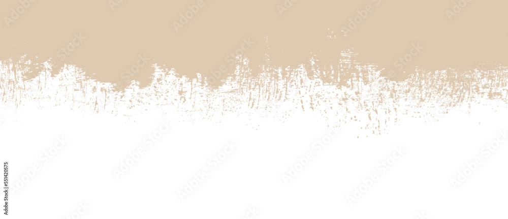 Beige brush stroke background. Beige ink splash on backdrop. Brush ...