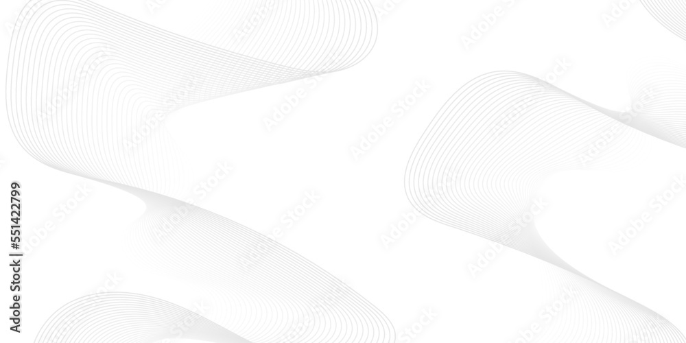 Abstract white paper wave background and abstract gradiant and white wave curve lines banner ...