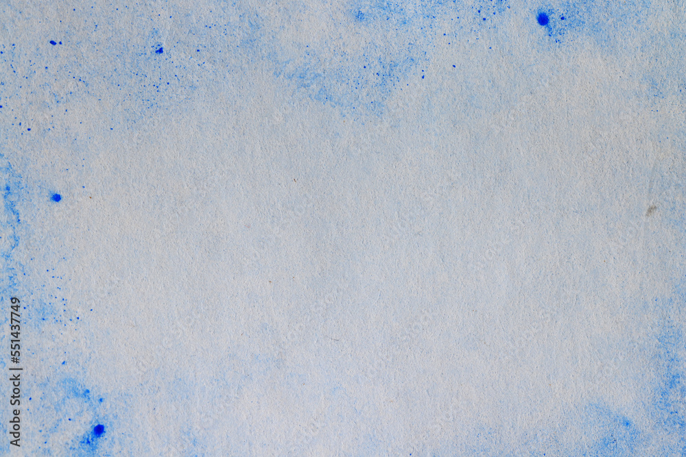 blue watercolor background paper texture vignetting frame Stock Photo ...