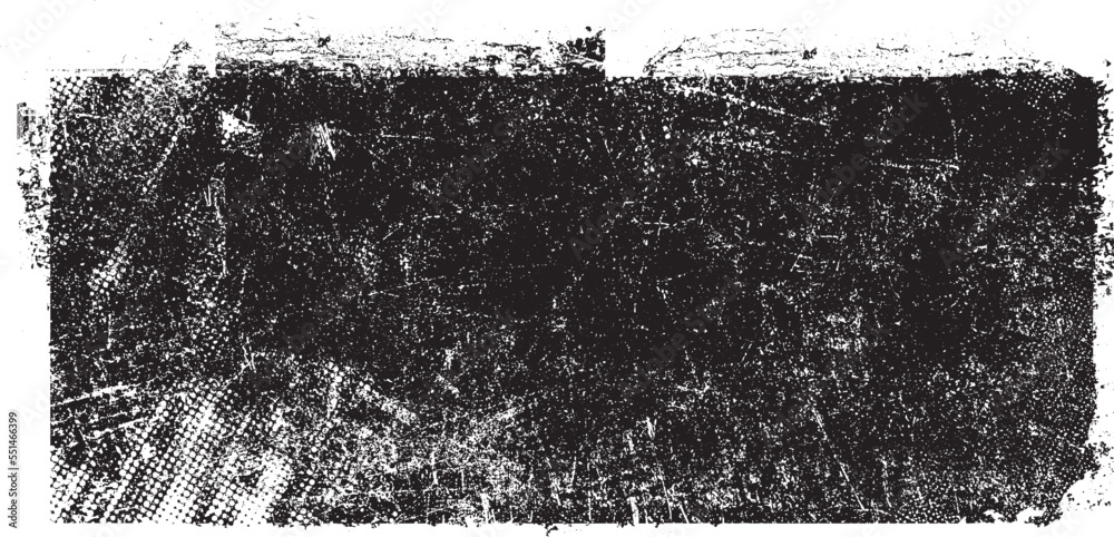 Glitch distorted grungy isolated banner . Design element for brochure ...