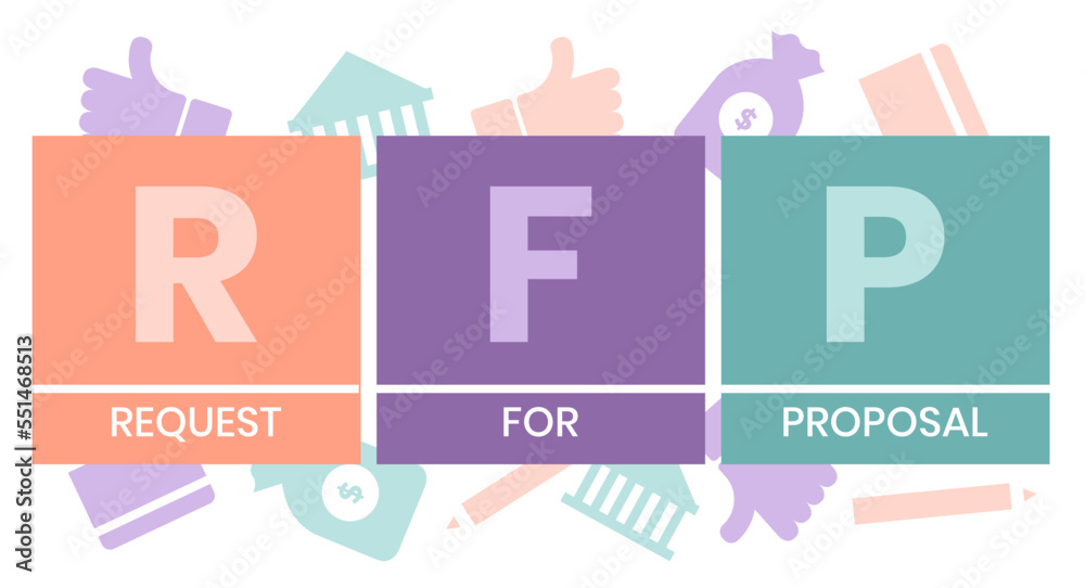 RFP - Request For Proposal. acronym, business concept. Vector ...
