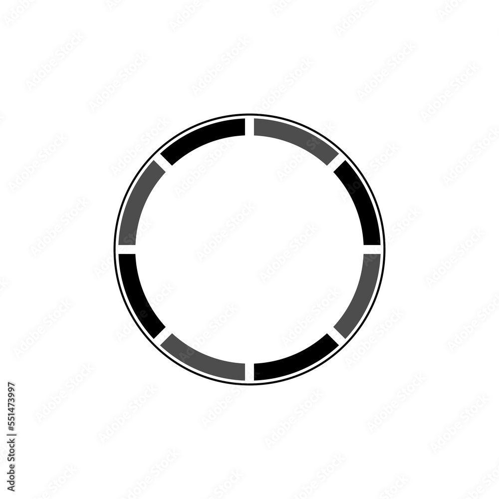 Circle icon Stock Vector | Adobe Stock