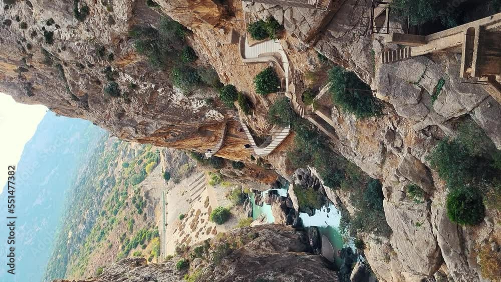 El Caminito Del Rey, The Kings Little Path, Malaga Province, Beautiful ...