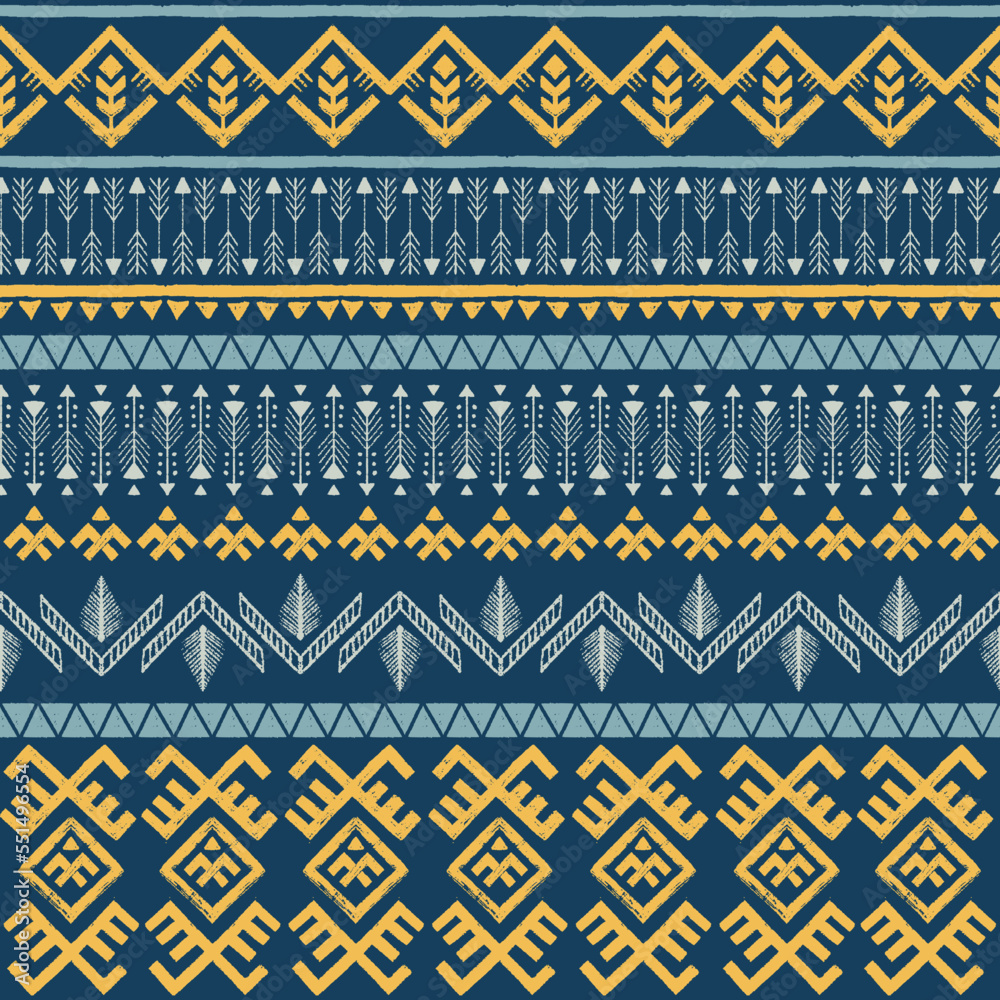 Blue Tribal Pattern Backgrounds